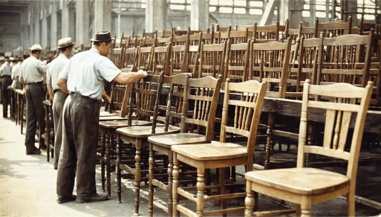 How Industrial Revolution Machinery Shaped Modern Furniture Design ...